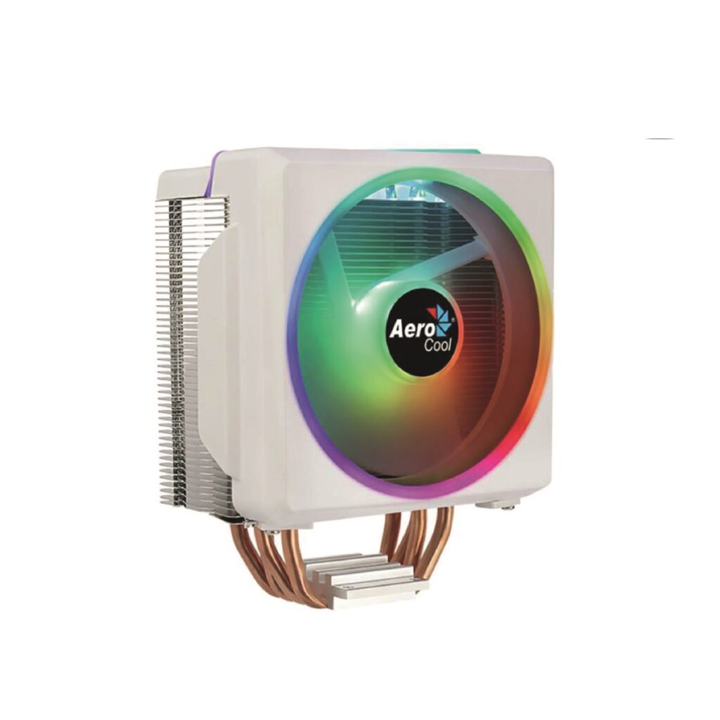 Cooler Aerocool Cylon 4F Blanco ARGB - DINOBYTE
