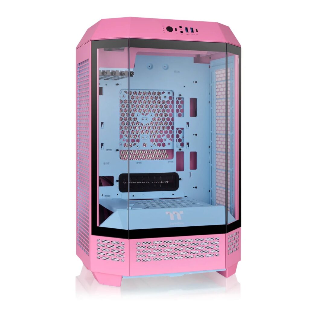Gabinete Thermaltake The Tower 300 Rosa fx2 - DINOBYTE