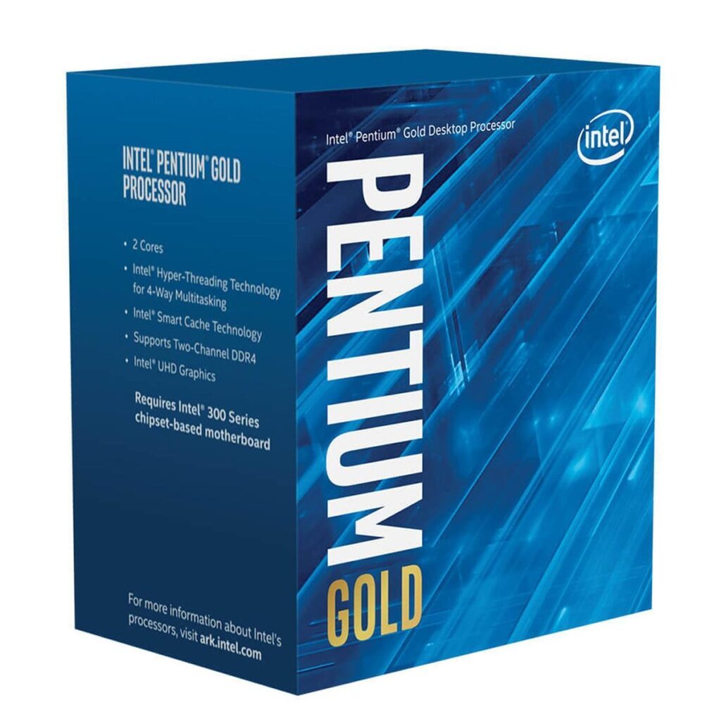 Microprocesador Intel Pentium Gold G6400 - DINOBYTE
