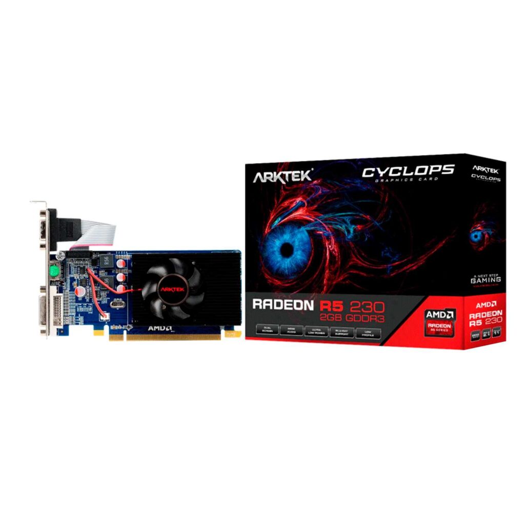 Video Radeon Arktek R5 230 2GB D3 LP - DINOBYTE