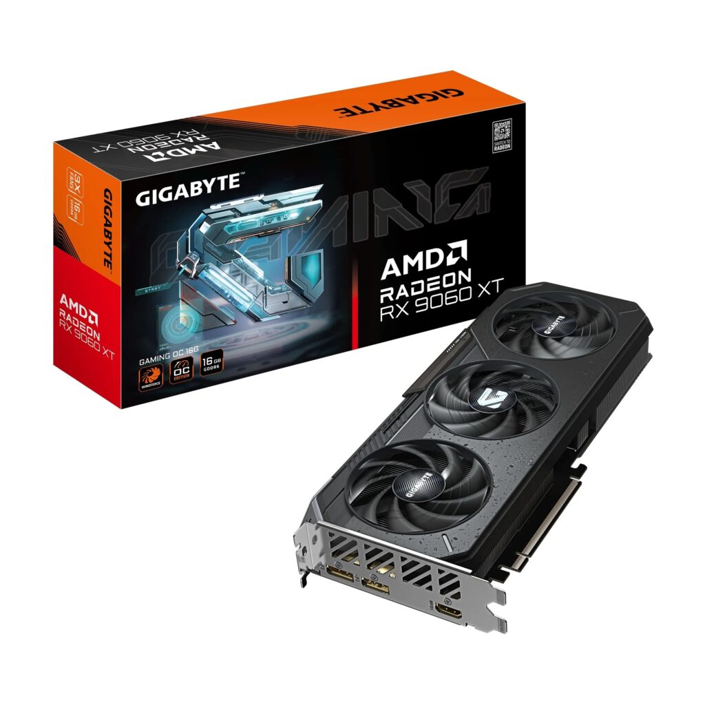 Video Radeon Gigabyte Gaming RX 9060XT 16GB OC - DINOBYTE